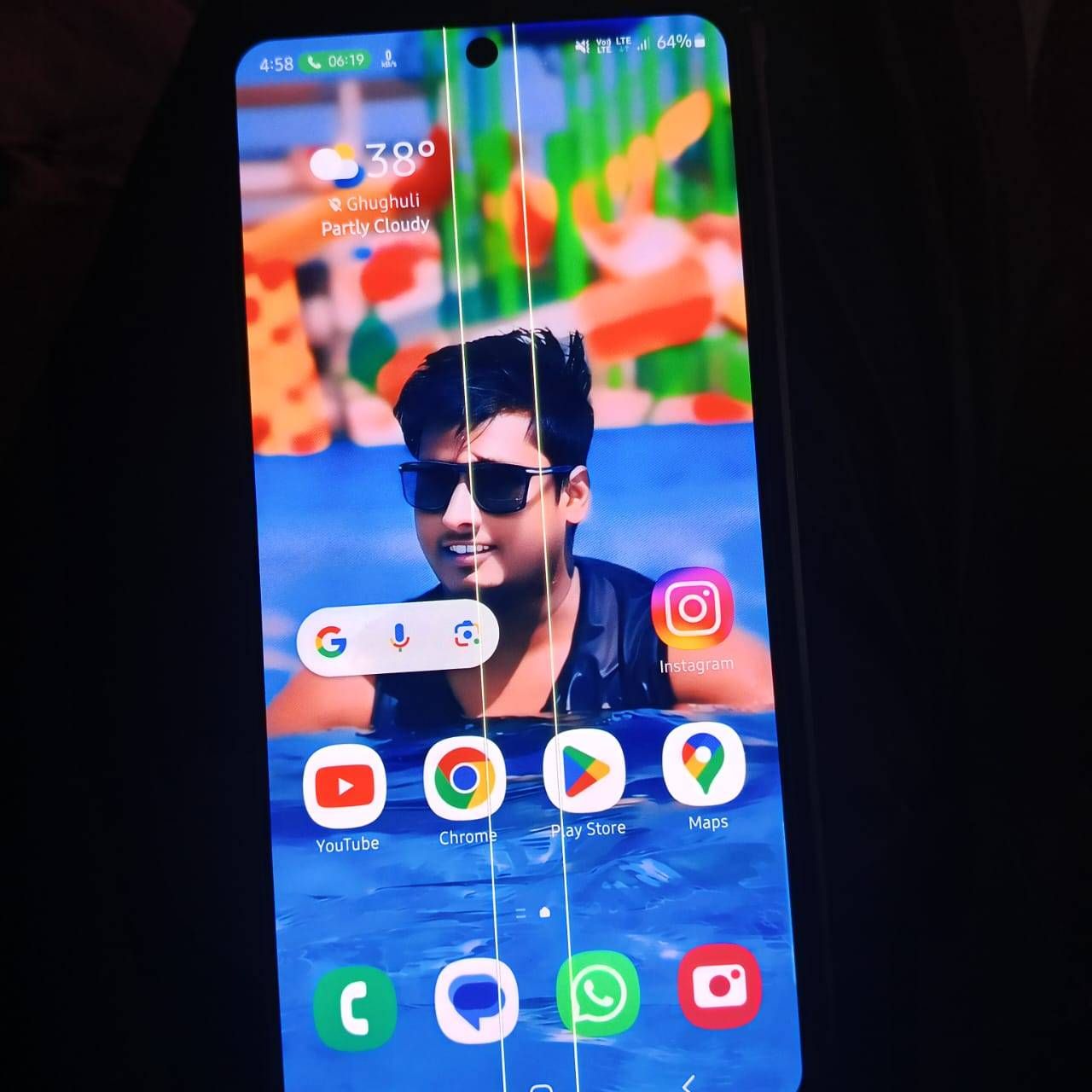 S21 Fe green line issue - Samsung Members