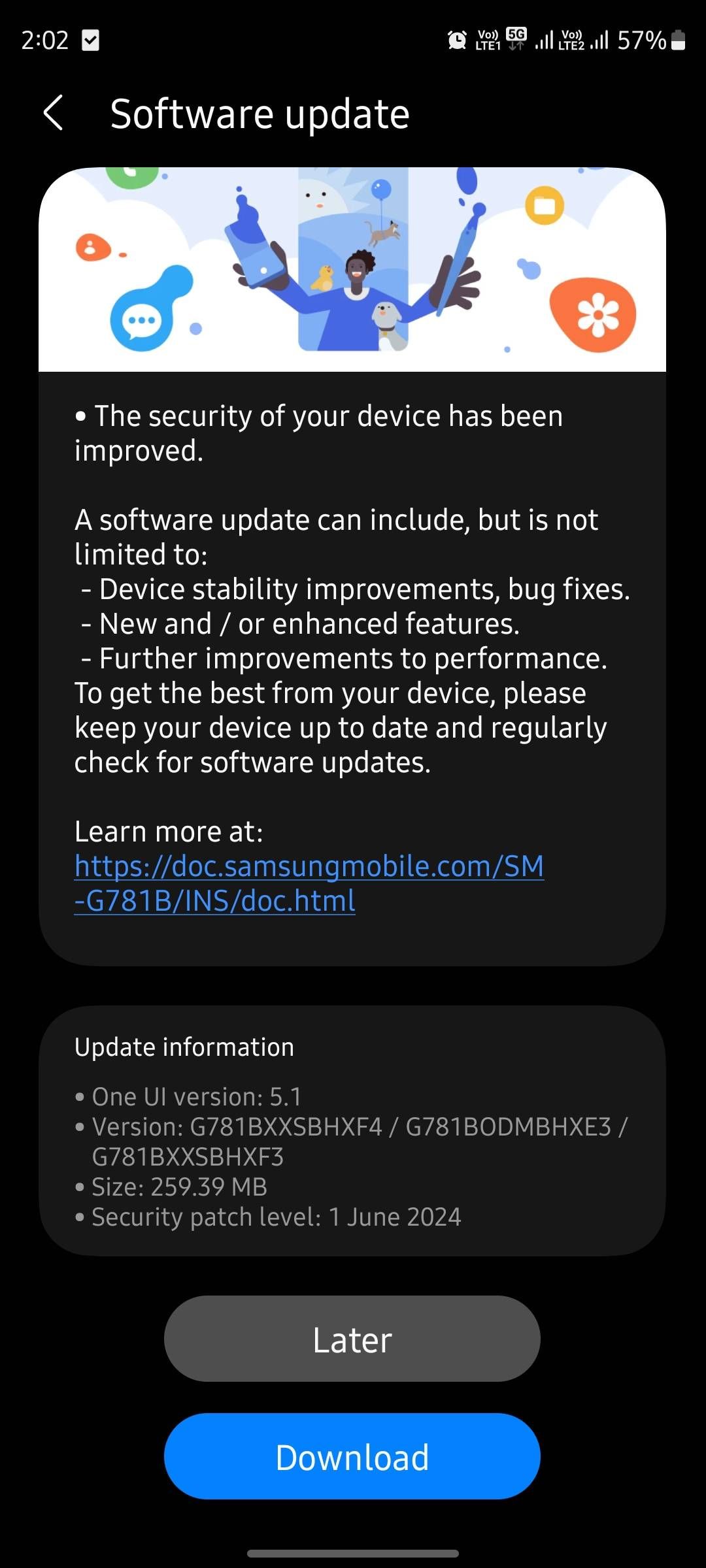 JUNE SECURITY PATCH UPDATE - Samsung Members