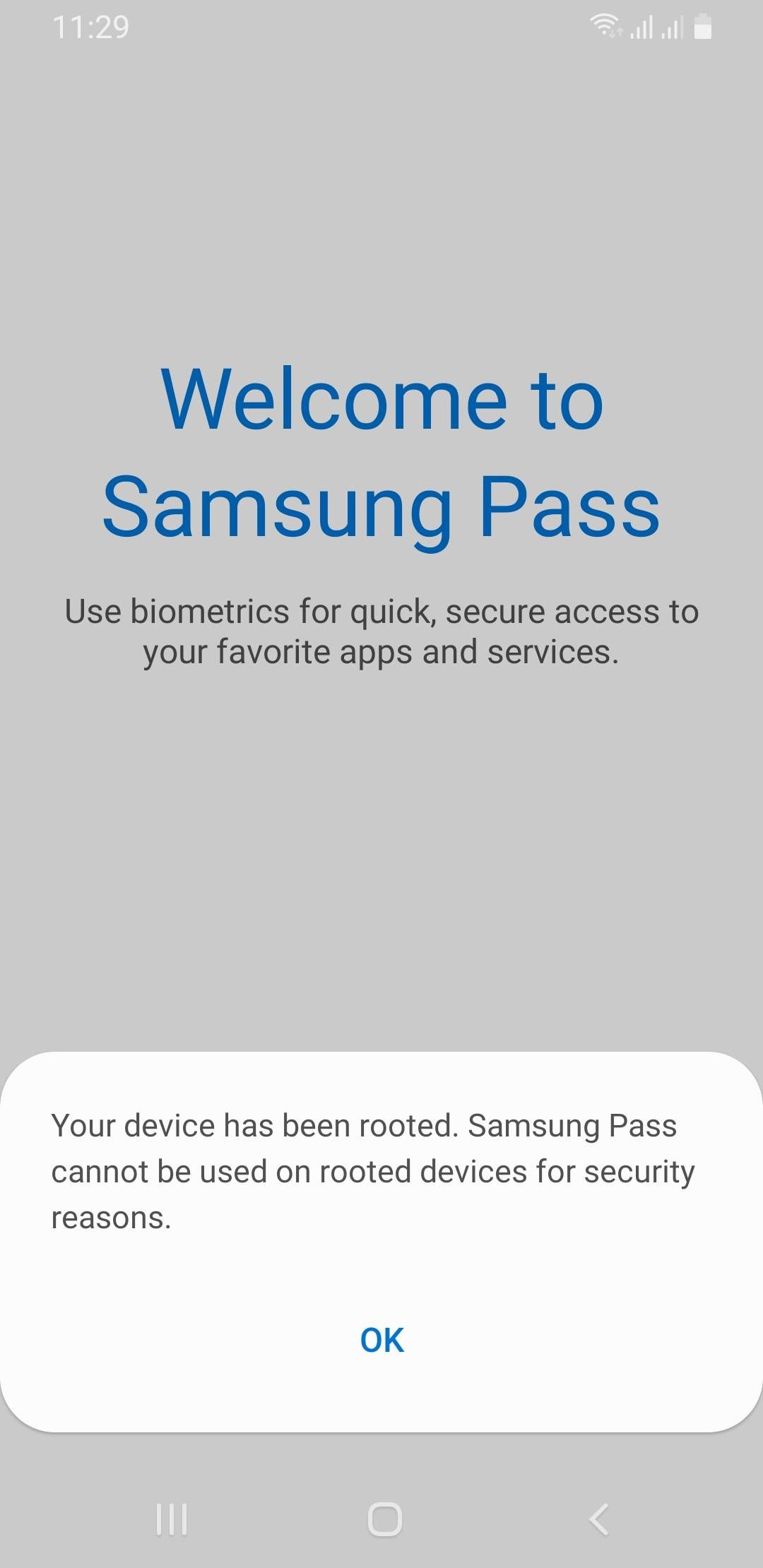 Samsung pass not working - Samsung Members