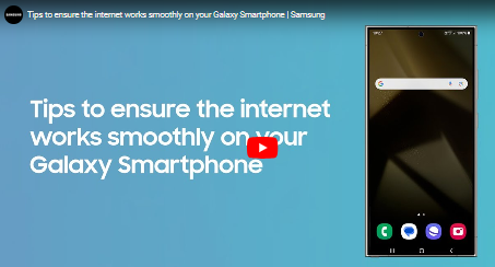 Tips to ensure the internet works smoothly on your... - Samsung Members