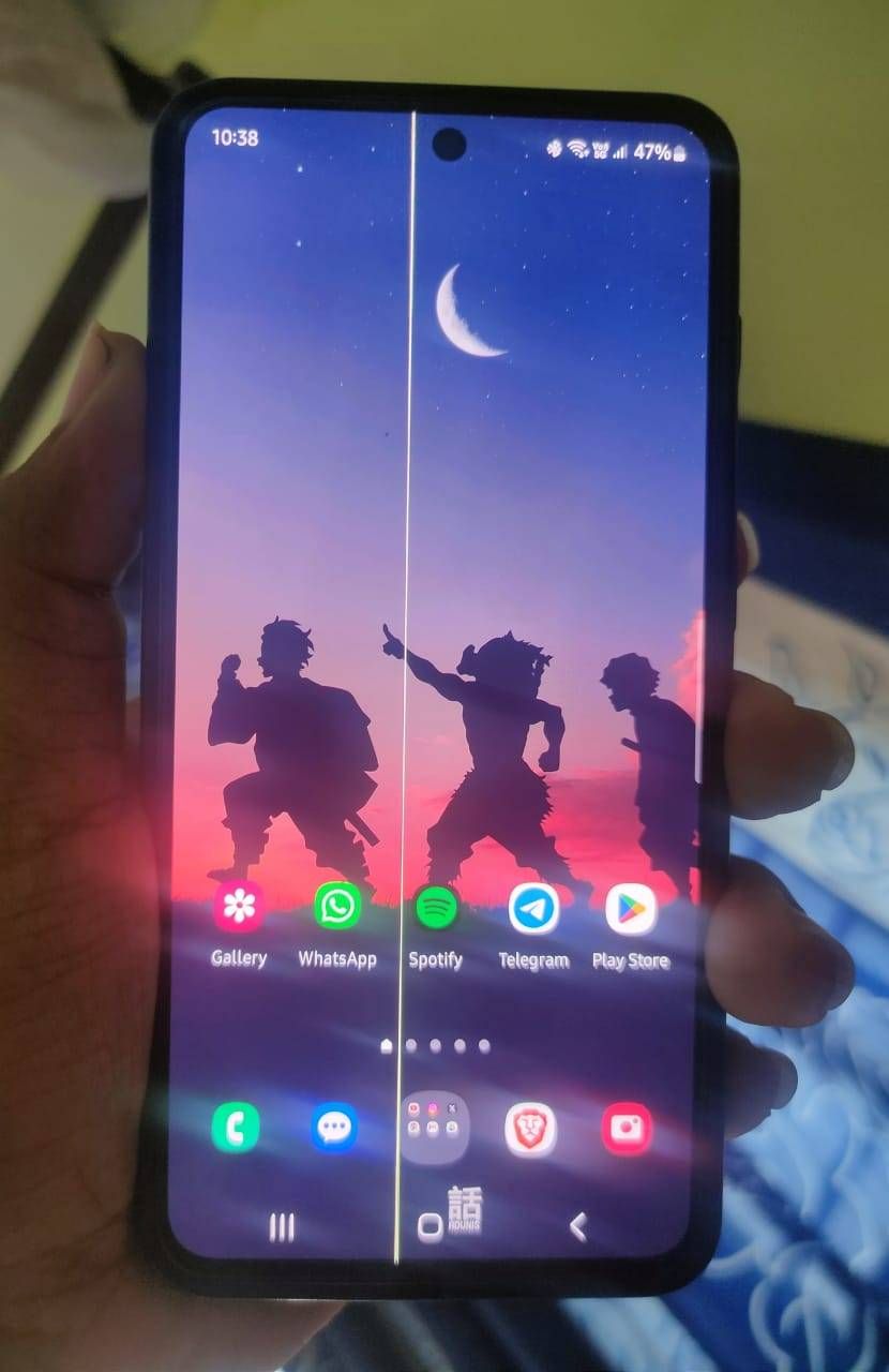 S21 Fe green line issue - Samsung Members