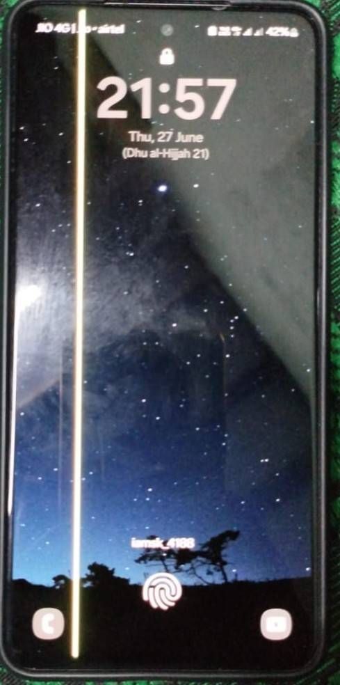 S21 Fe green line issue - Samsung Members