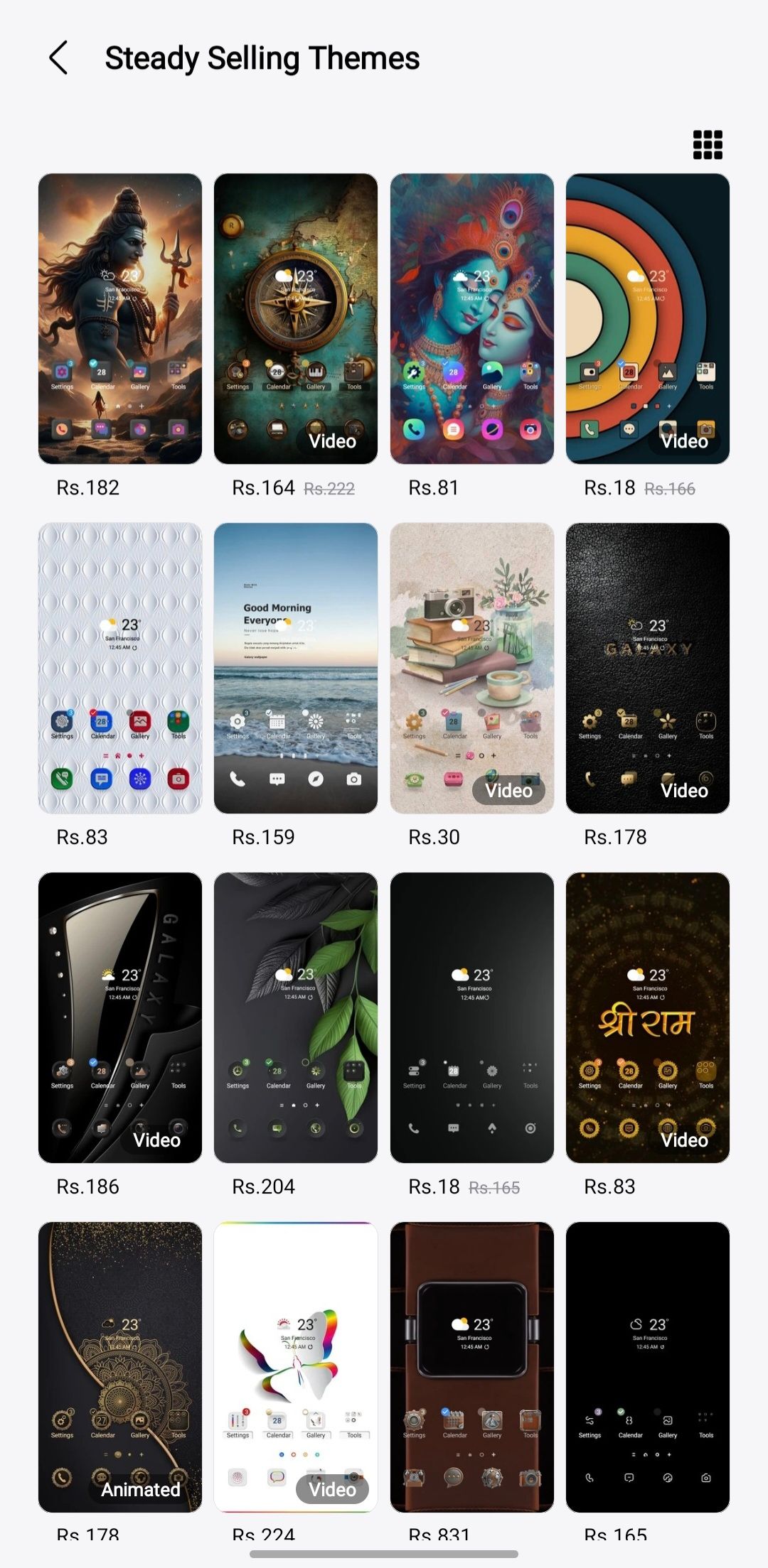 Galaxy Theme Store Ready to Use. - Samsung Members