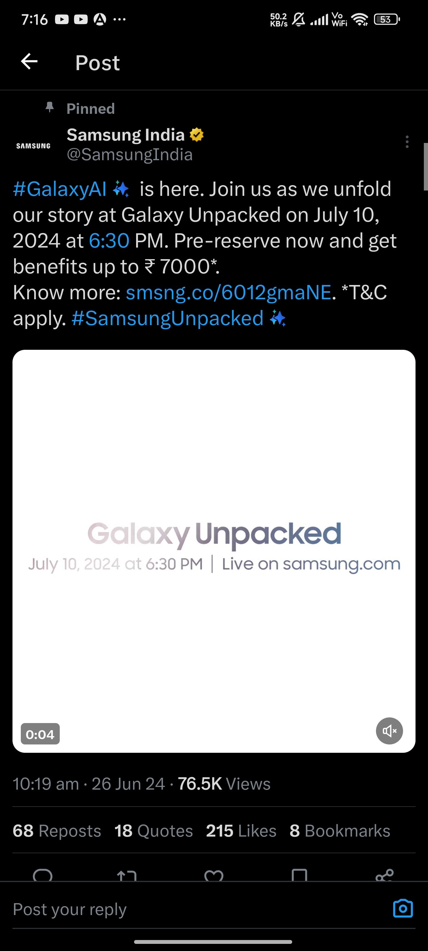 Galaxy Unpacked Invitation Unveiled! - Samsung Members