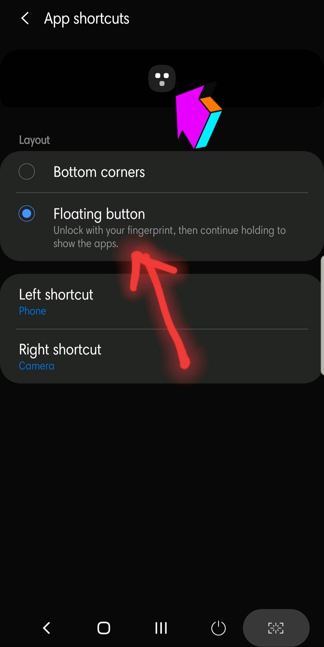 FLOATING BUTTON/NEW APP SHORTCUT-S10(AFTER SEPTEMB... - Samsung Members