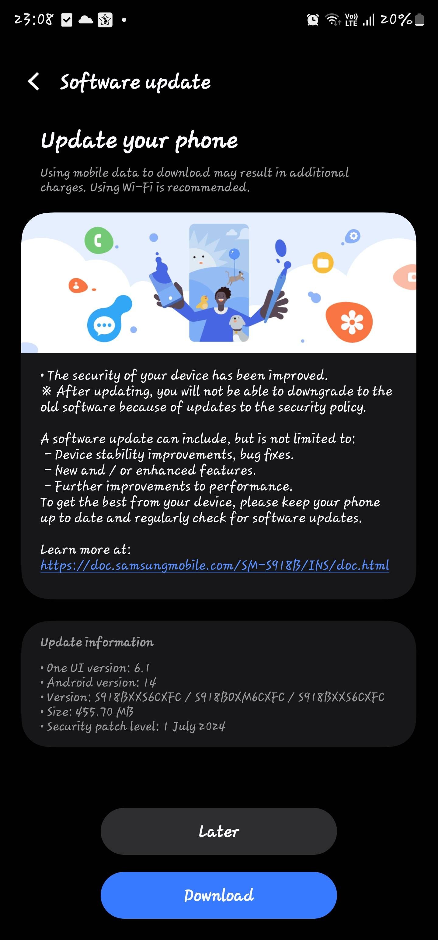 S23 Ultra latest firmware received - Samsung Members