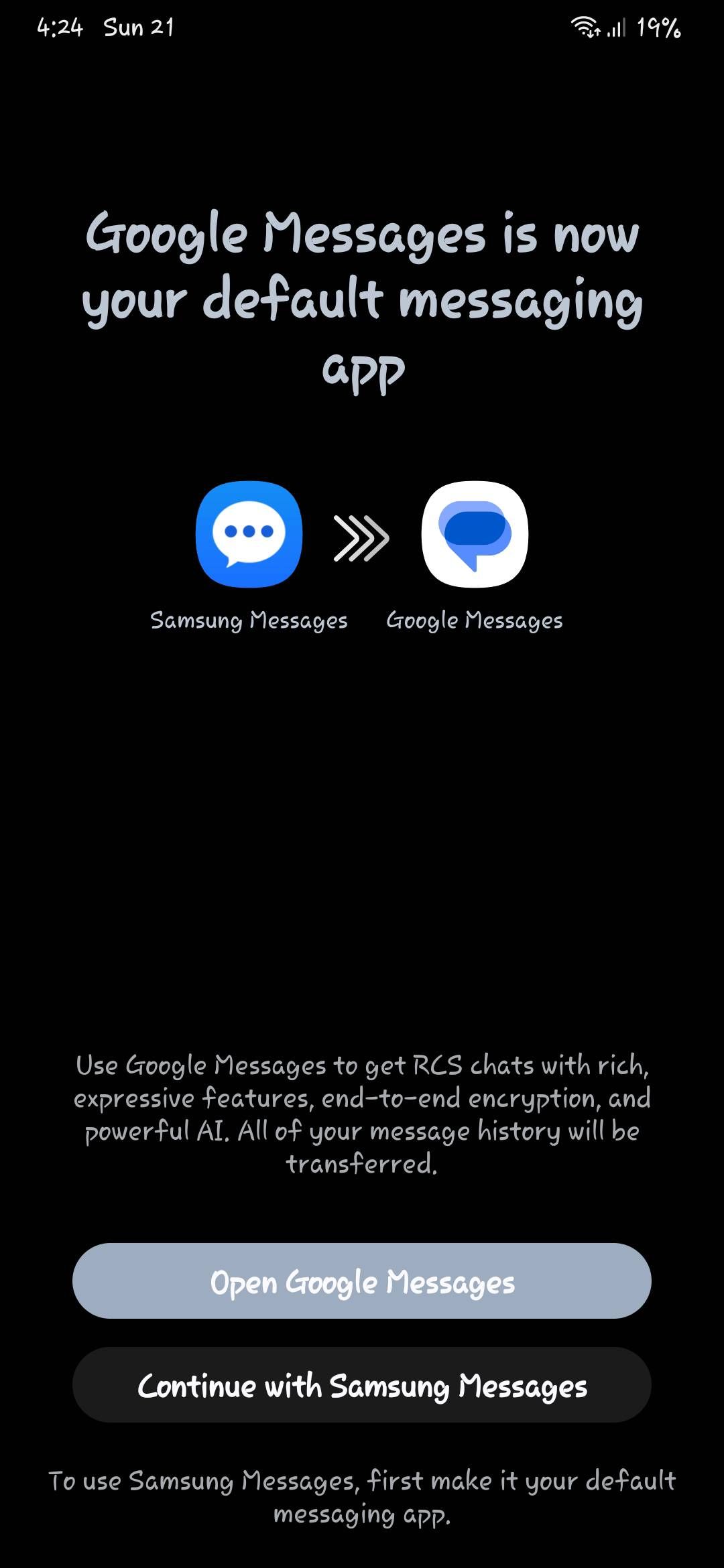 Samsung & Google messages - Samsung Members
