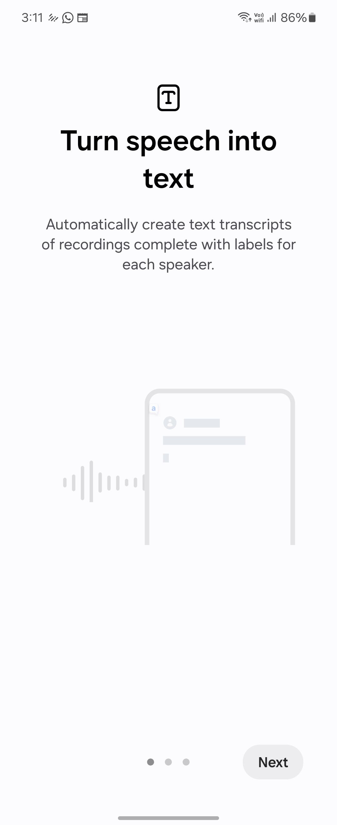 Samsung voice recorder has galaxy AI - Samsung Members