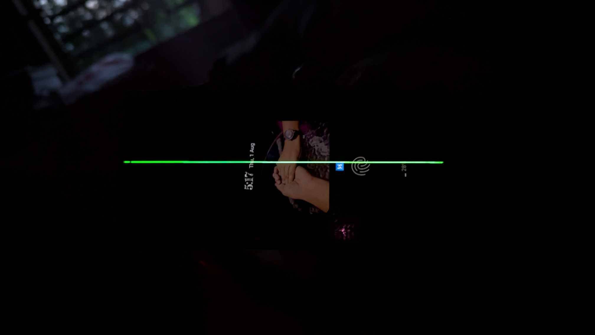 Green line Issue S23 Ultra - Samsung Members