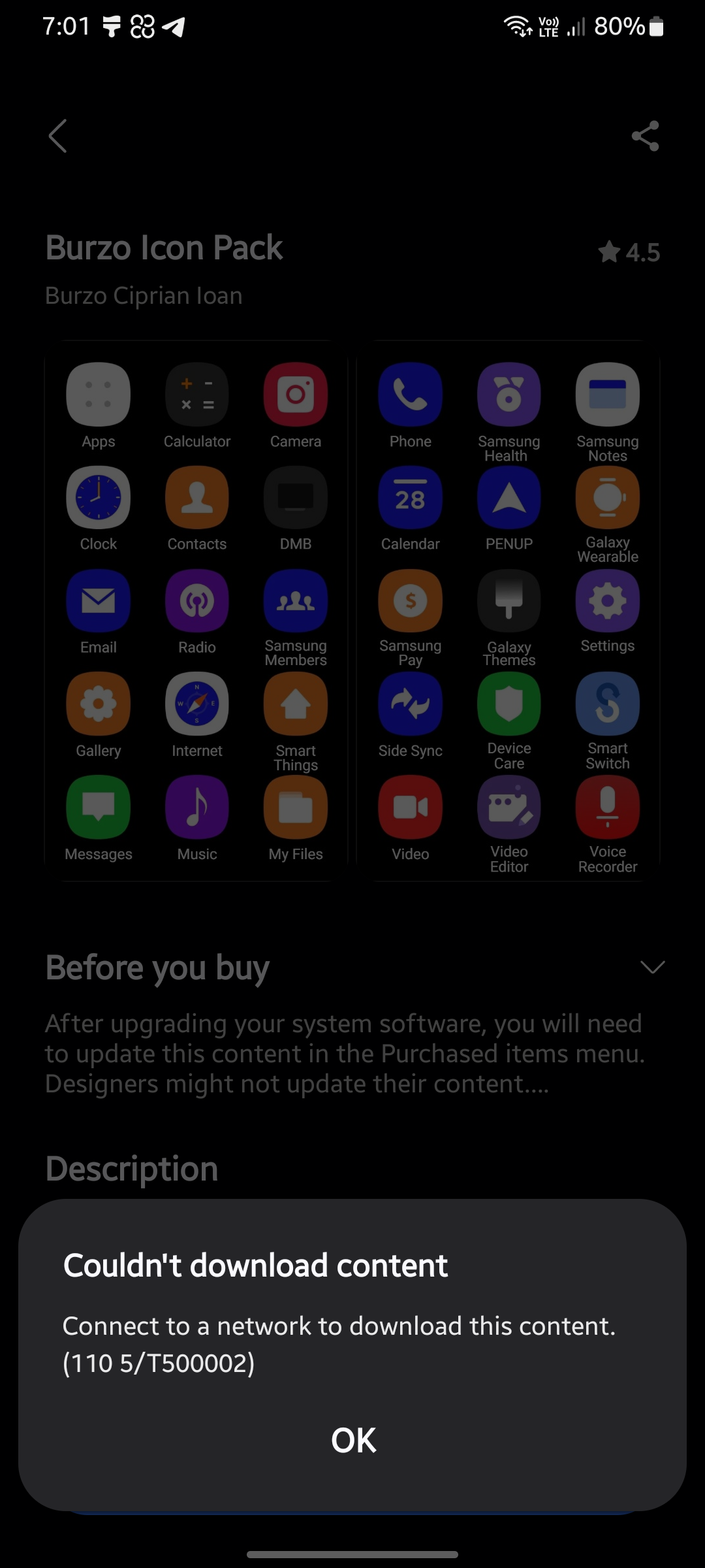 Galaxy store error.. - Samsung Members