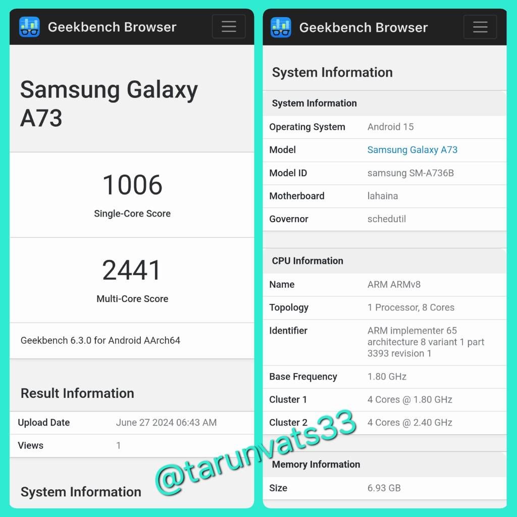 GALAXY A73 ONE UI 7 - Samsung Members
