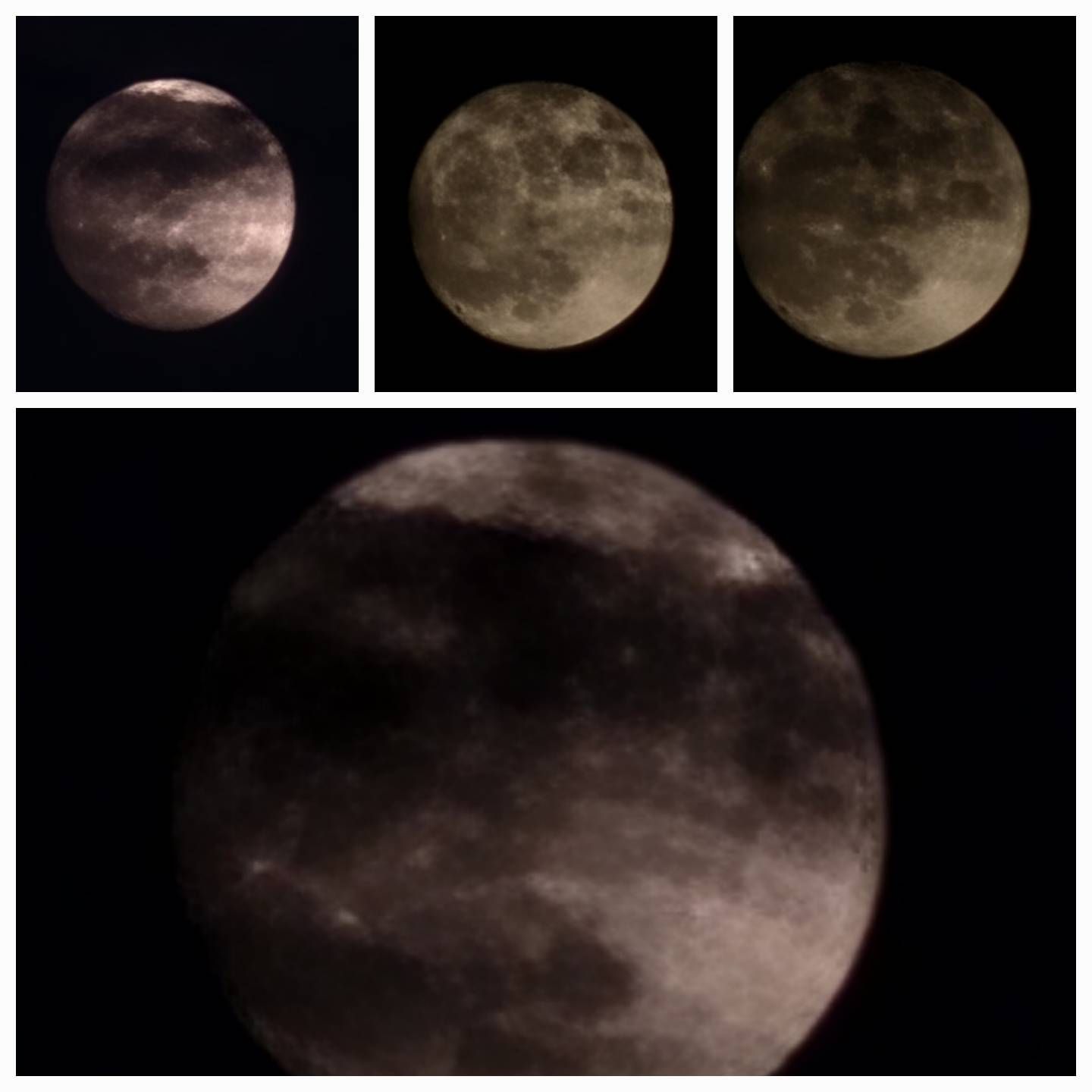 Super Blue Moon vs Moon In Cloud - Samsung Members
