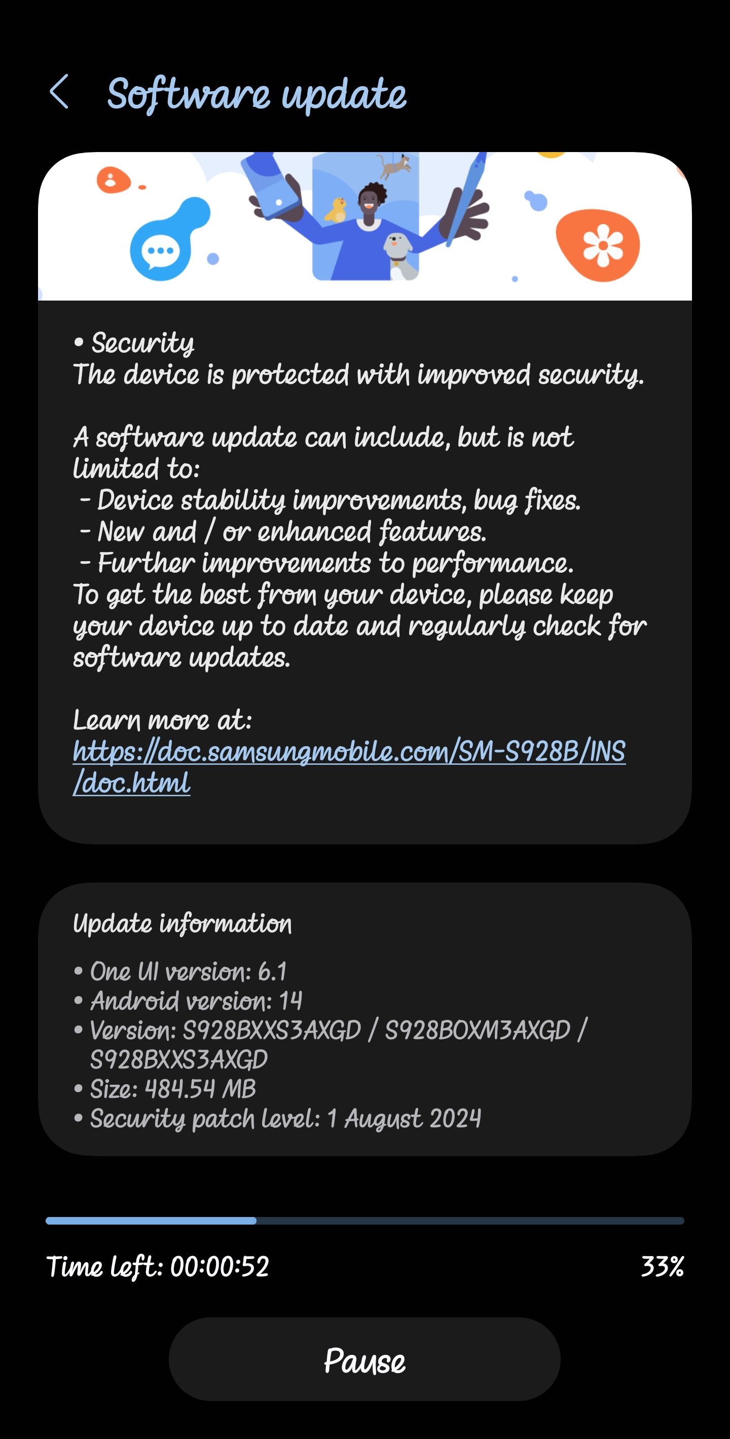 Galaxy S24 Ultra August Security Patch Update - Samsung Members