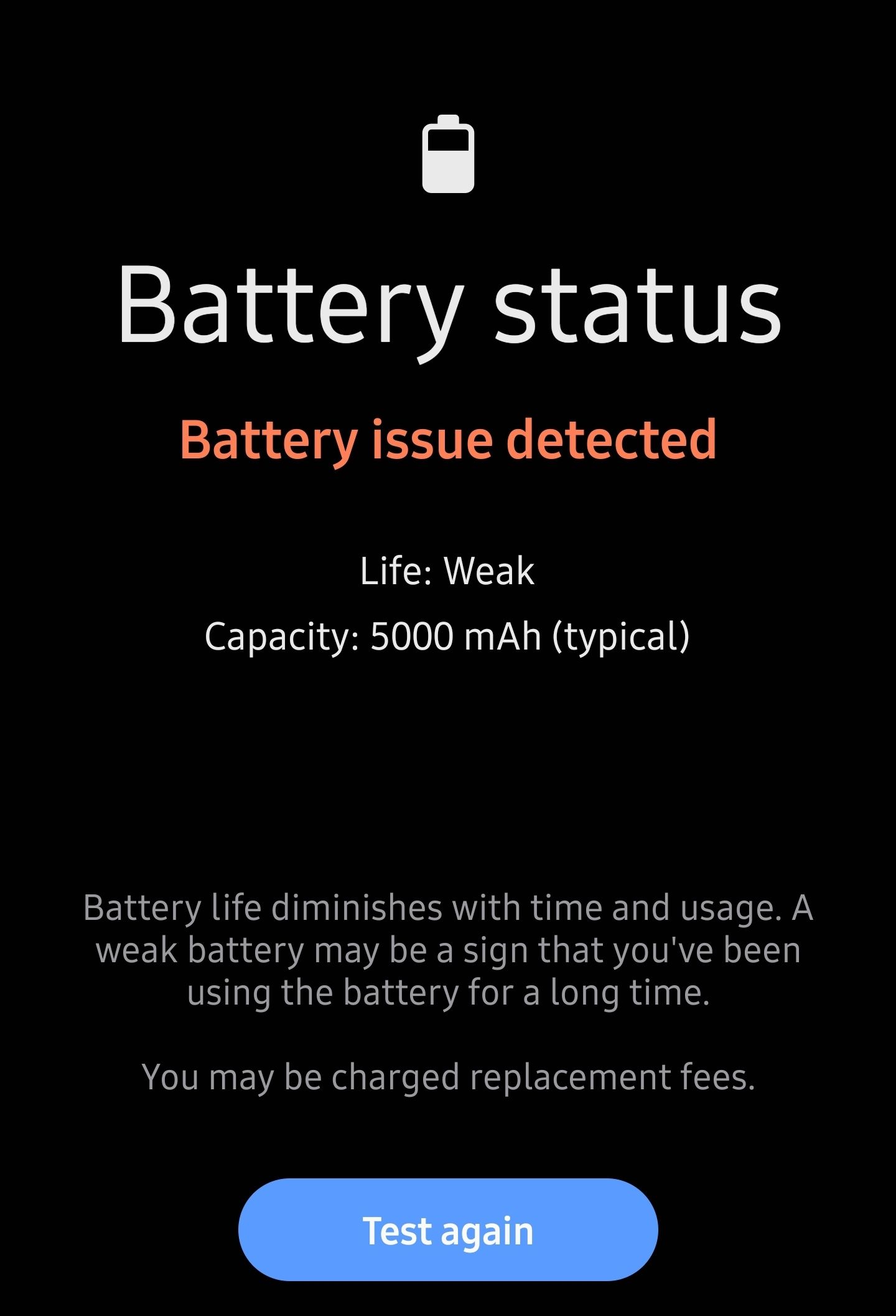 Phone Diagnostics malfunction - Samsung Members