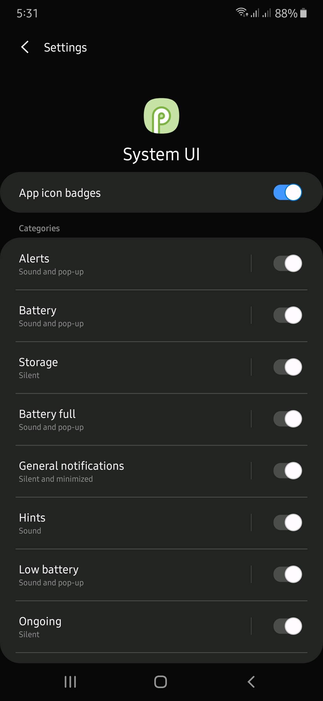 Issue: System UI slider all greyed out - Samsung Members