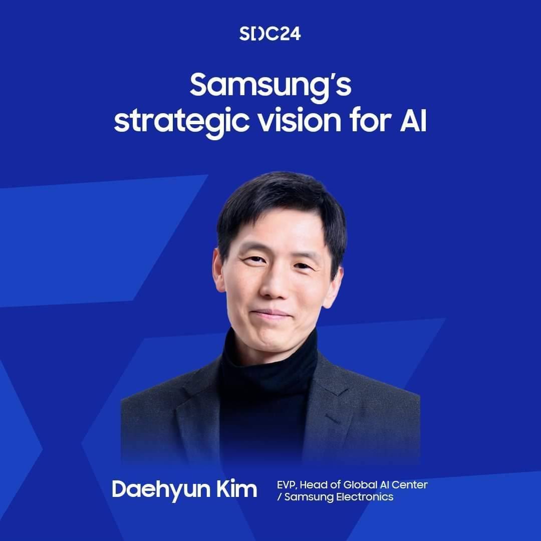 Meet keynote speakers of SDC24 🎤 - Samsung Members