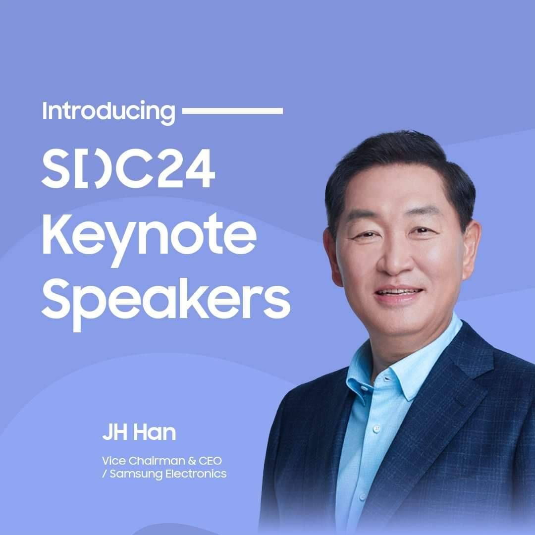Meet keynote speakers of SDC24 🎤 - Samsung Members