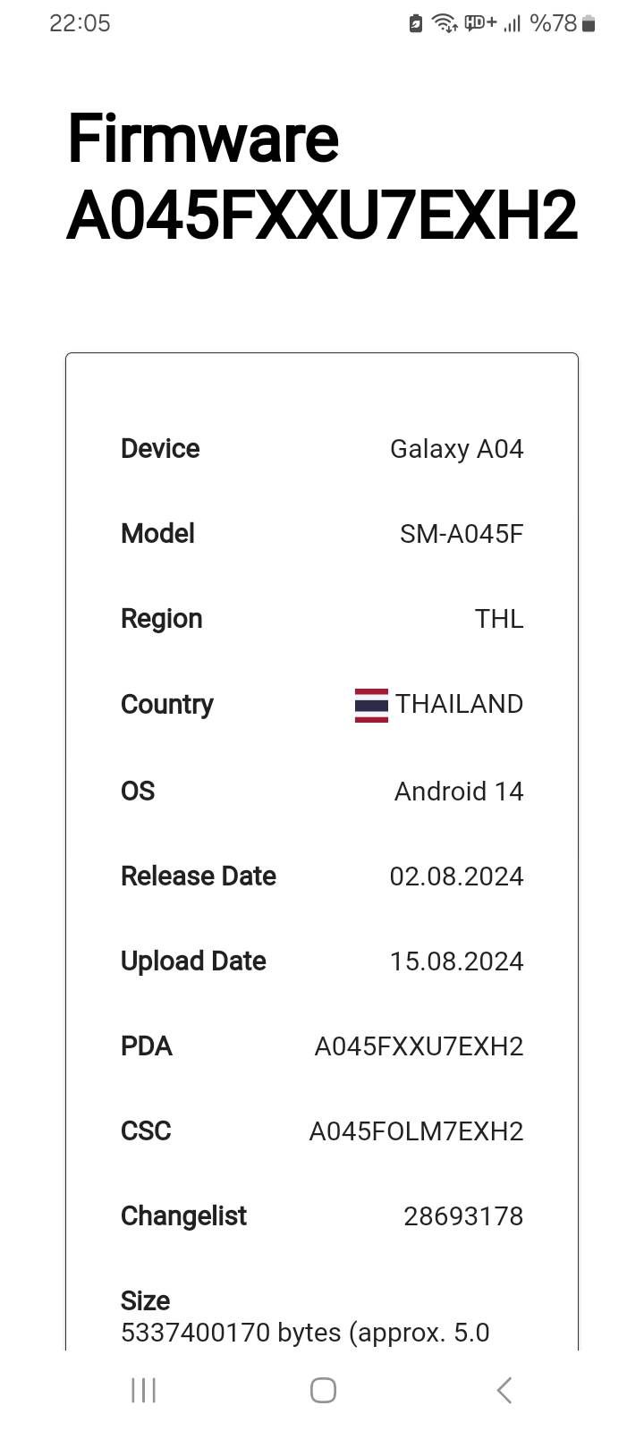 A045F ui 6.1 - Samsung Members