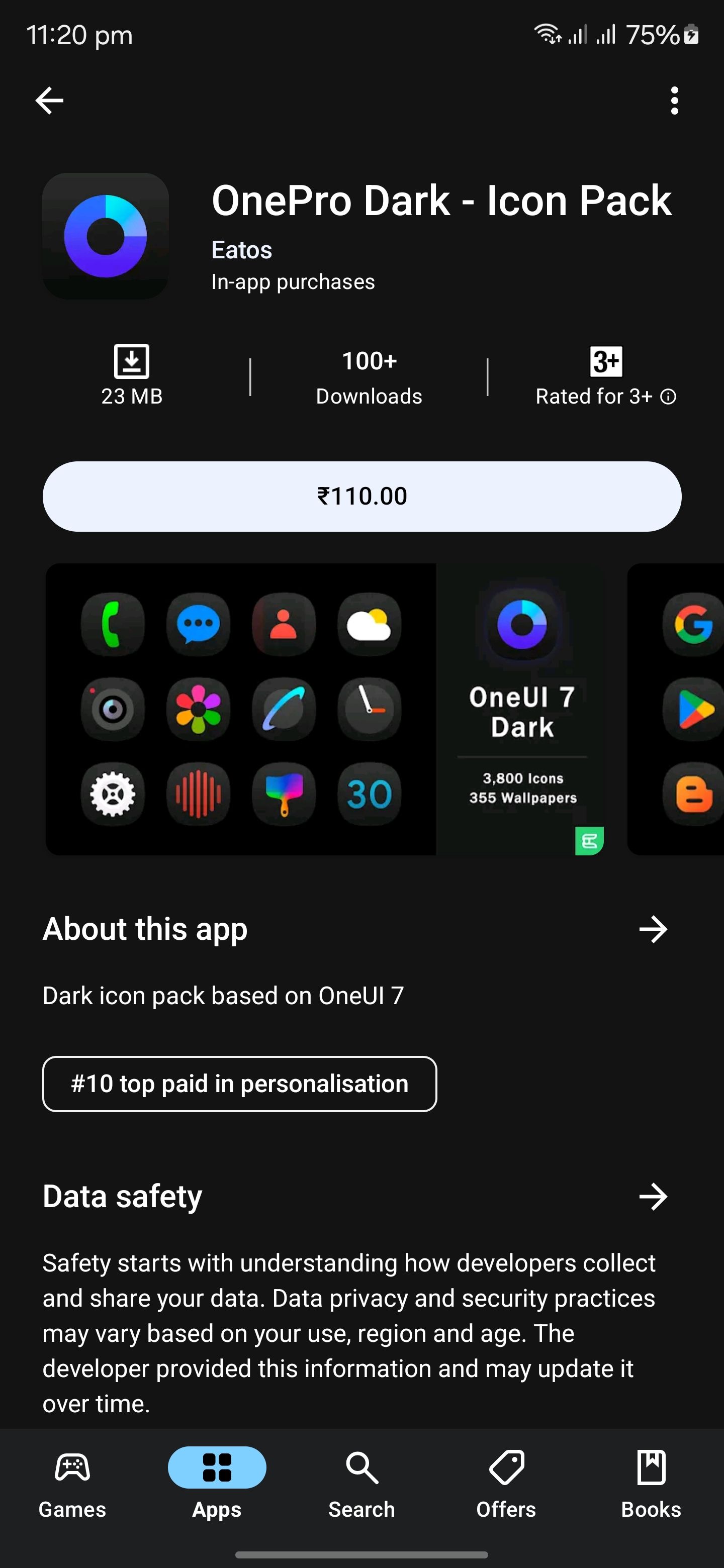 One ui Dark icons - Samsung Members