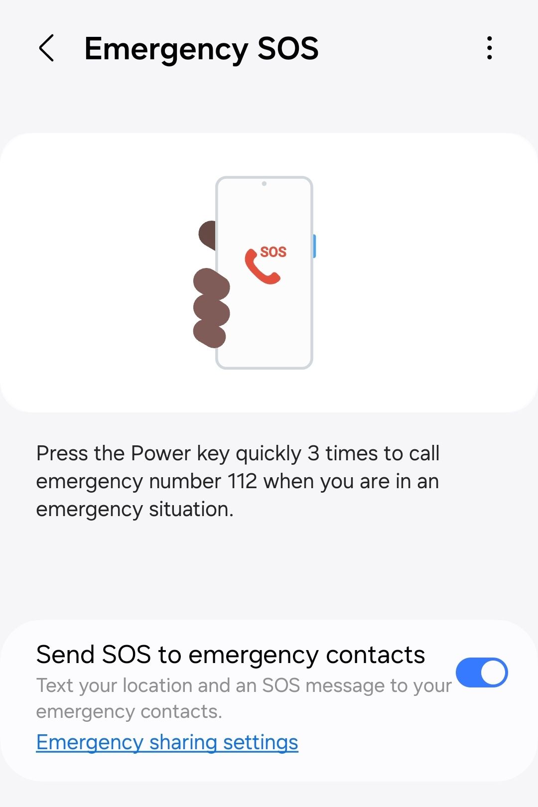 Samsung SOS emergency message - Page 2 - Samsung Members