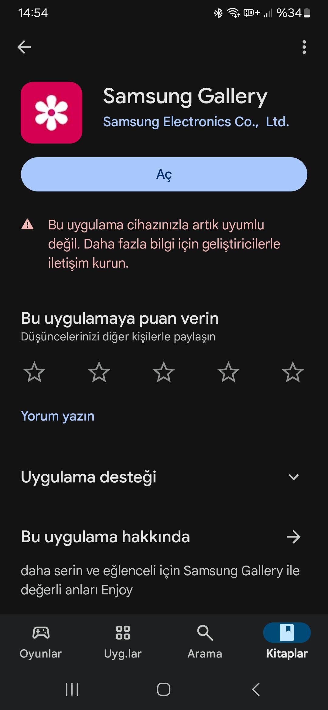 Galeri sorunu - Samsung Members