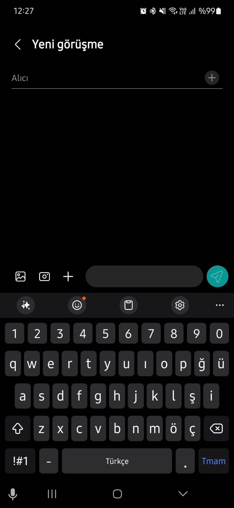 Emaoji de uyarı var - Samsung Members