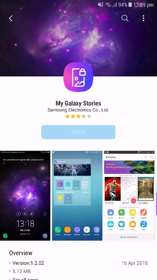 lock screen stories - Samsung Members