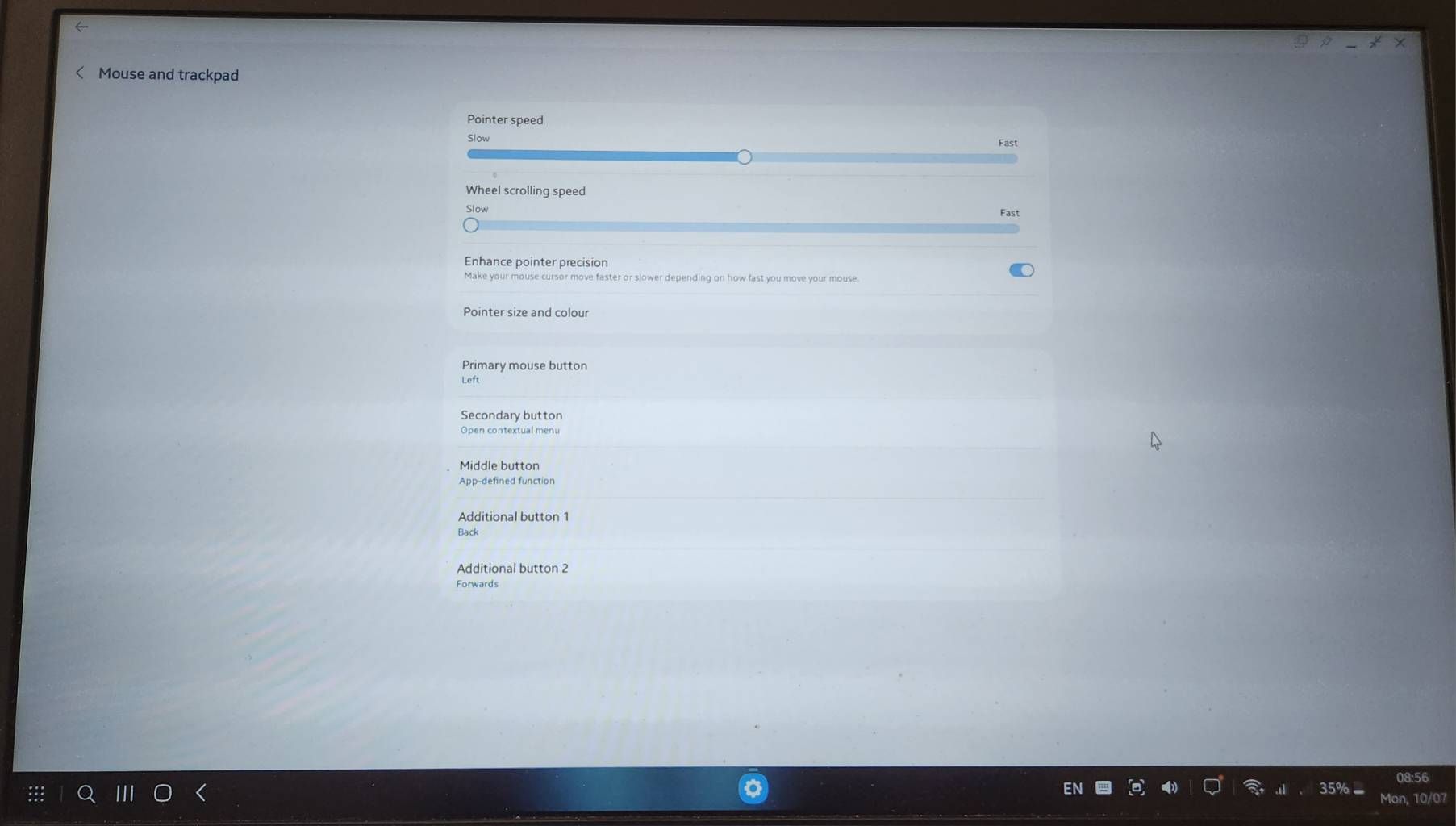 Samsung Dex: Option to use Smartphone as Touchpad ... - Page 2 ...