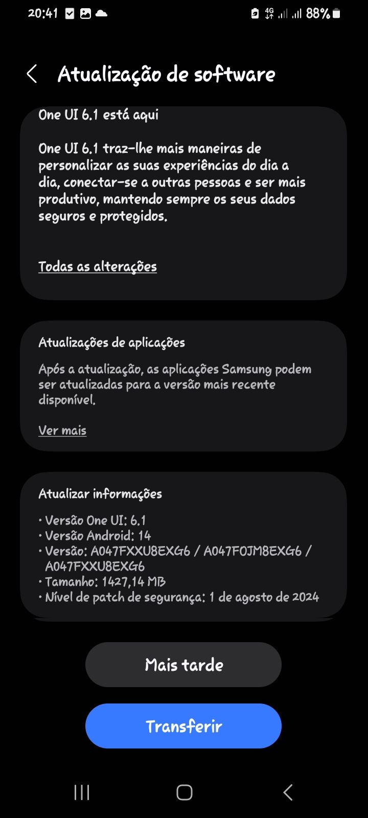 Galaxy A04s one ui 6.1 update - Samsung Members Galaxy A04s one ui 6.1 update - Samsung Members