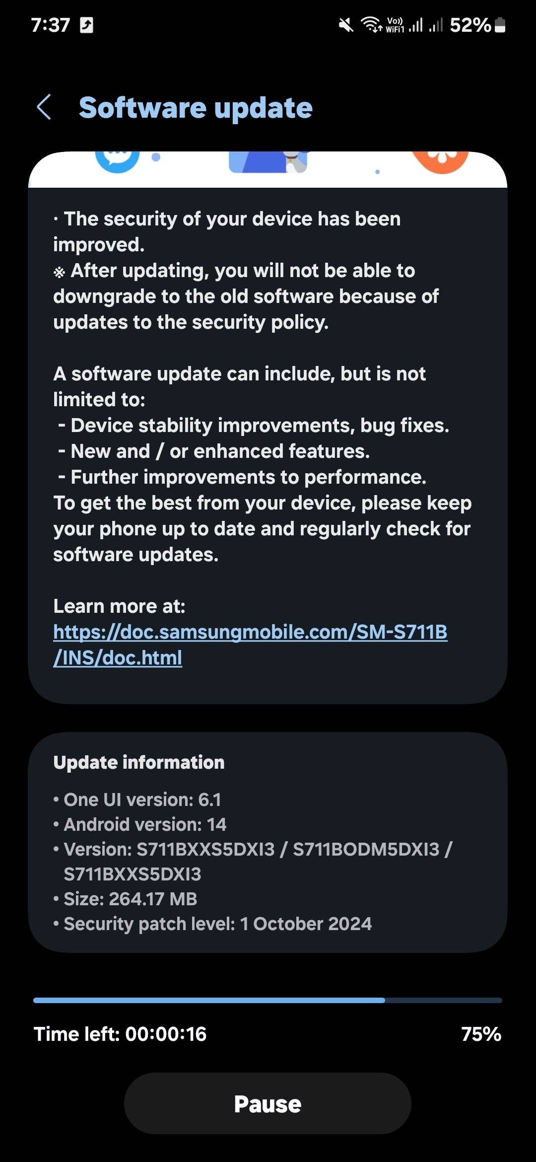 October Security Update - Samsung Members