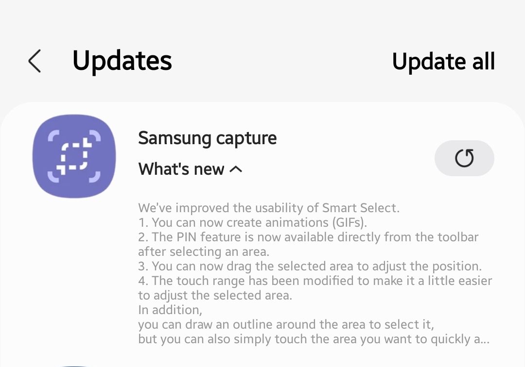 New Features Smart Select - Samsung Members