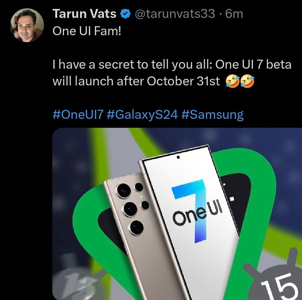 Solved: Android 15 Release Date s24 or s23 ultra - Samsung Members