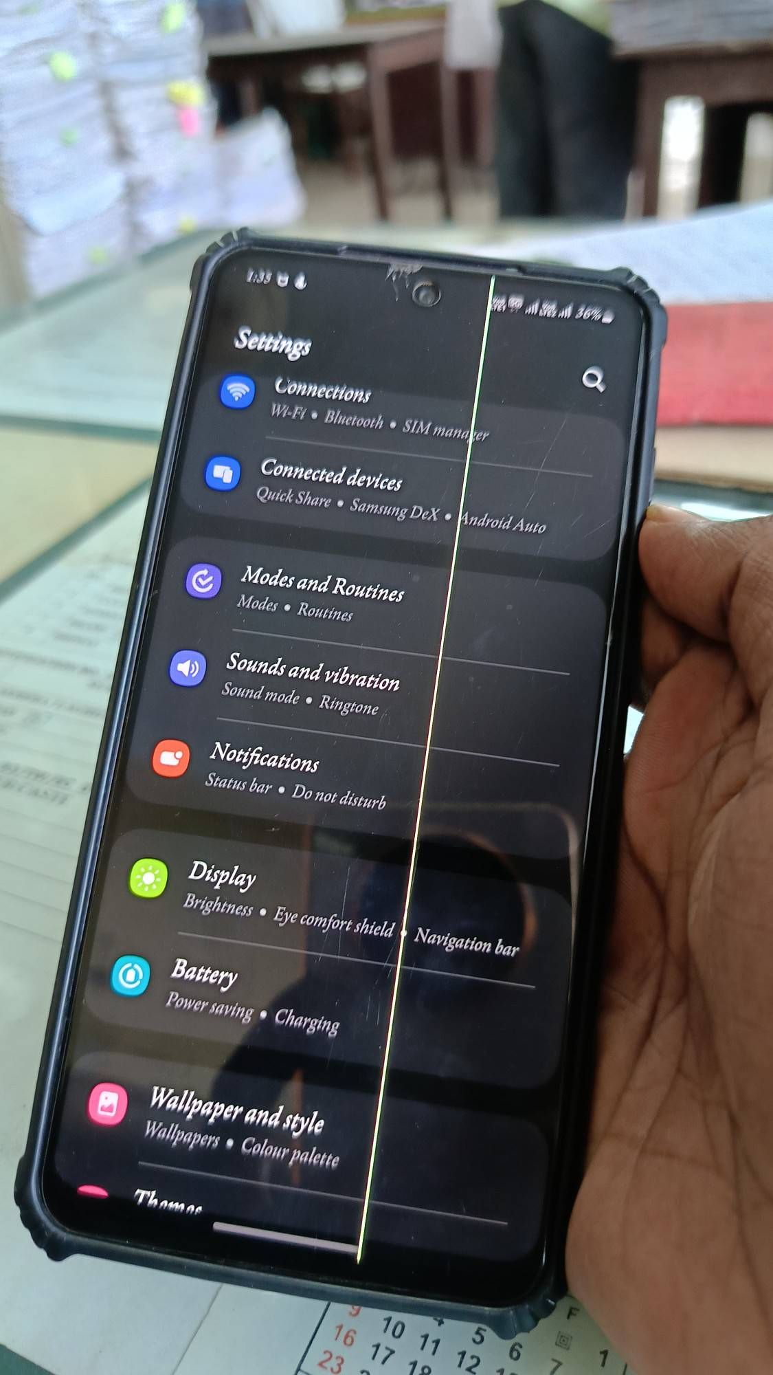 S21 FE Green Line issue after September update. - Samsung Members