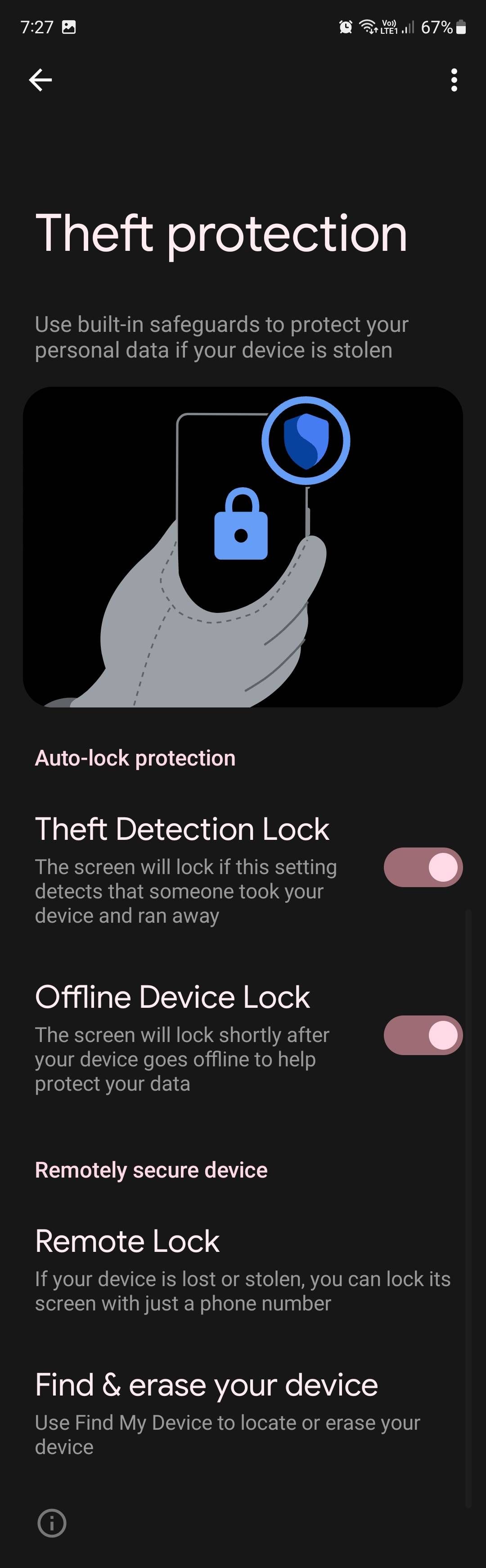 Theft protection - Samsung Members