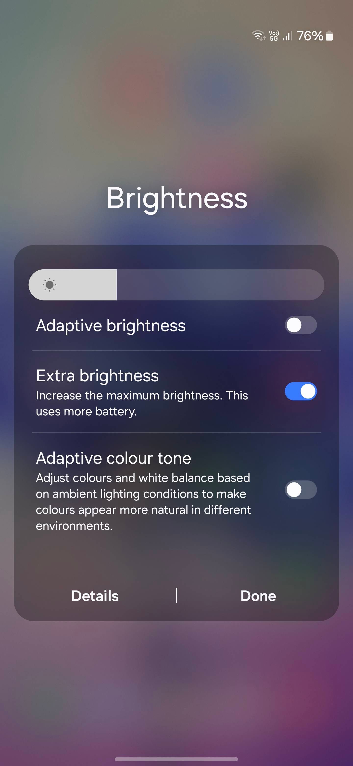 Display brightness - Samsung Members