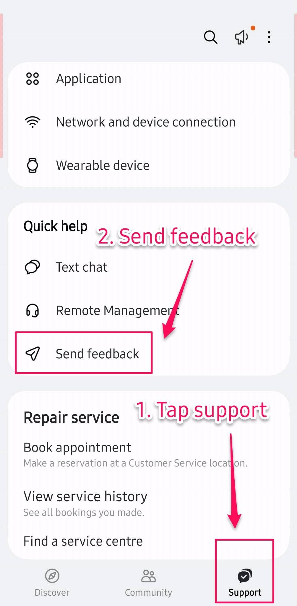 Request to Restore Wi-Fi Signal Strength Display i... - Samsung Members