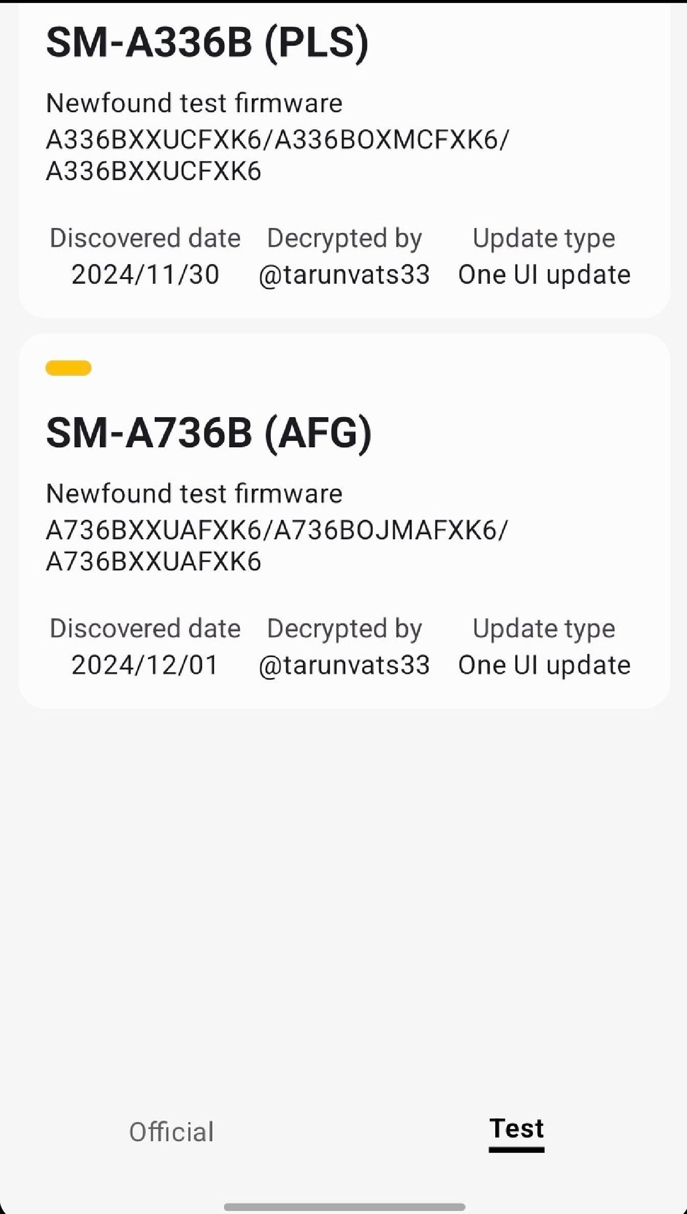 One UI 7 :: Galaxy A73 and A33 - Samsung Members