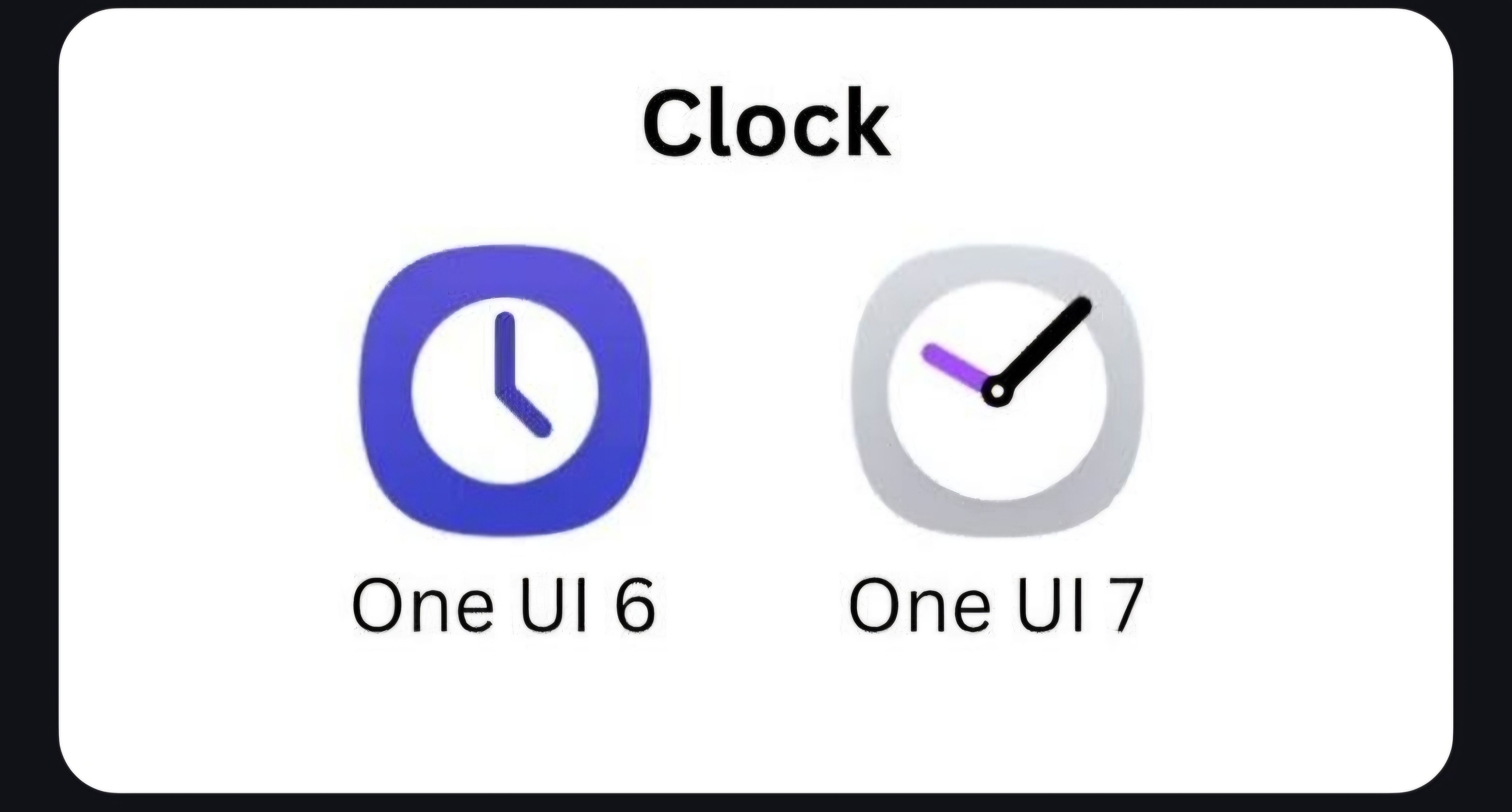 One UI 6 vs 7 for clock app - Samsung Members