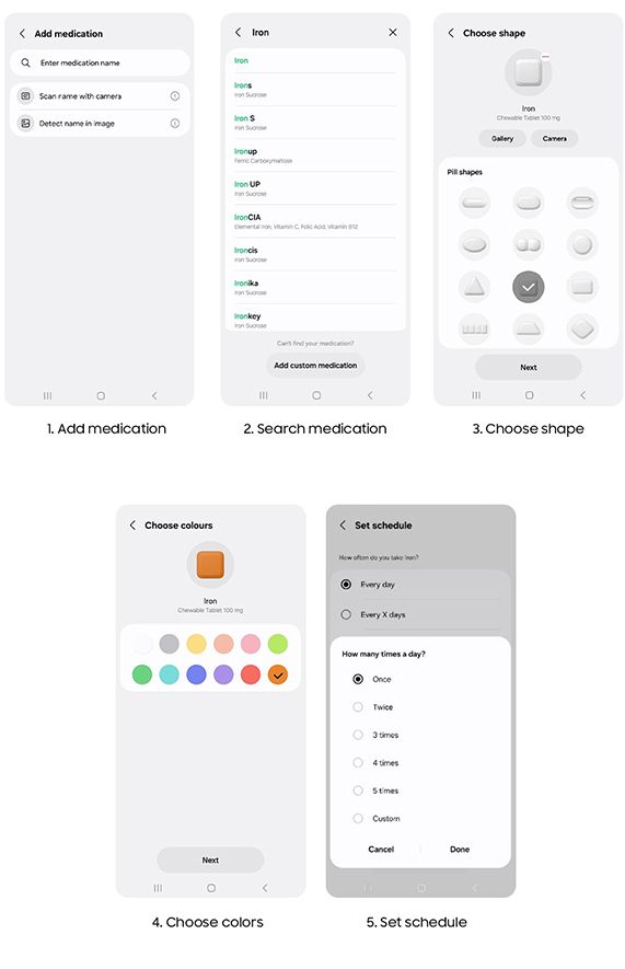 Medication – Track your medication intake from Sam... - Samsung Members