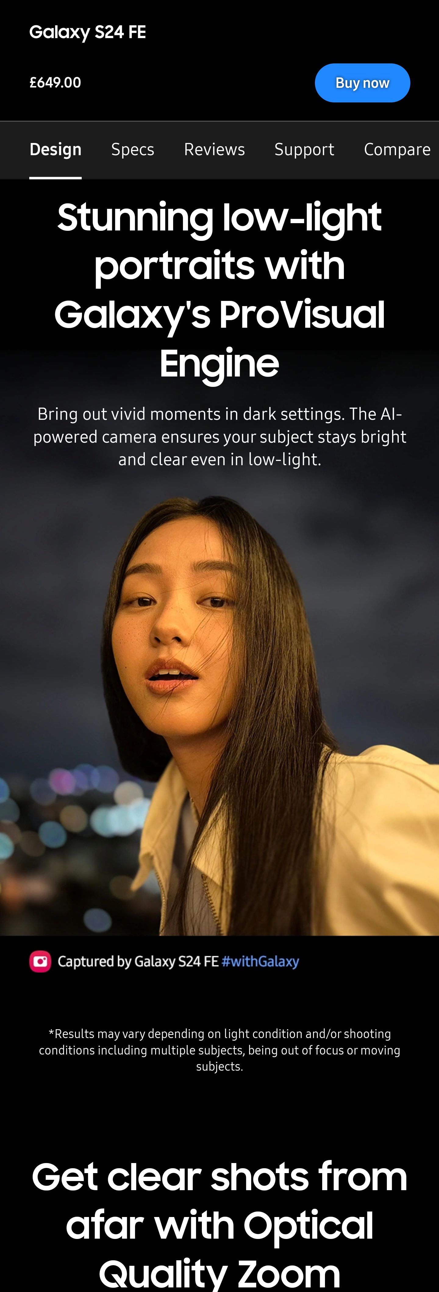 Most powerful camera ever in the Galaxy FE - Samsung Members