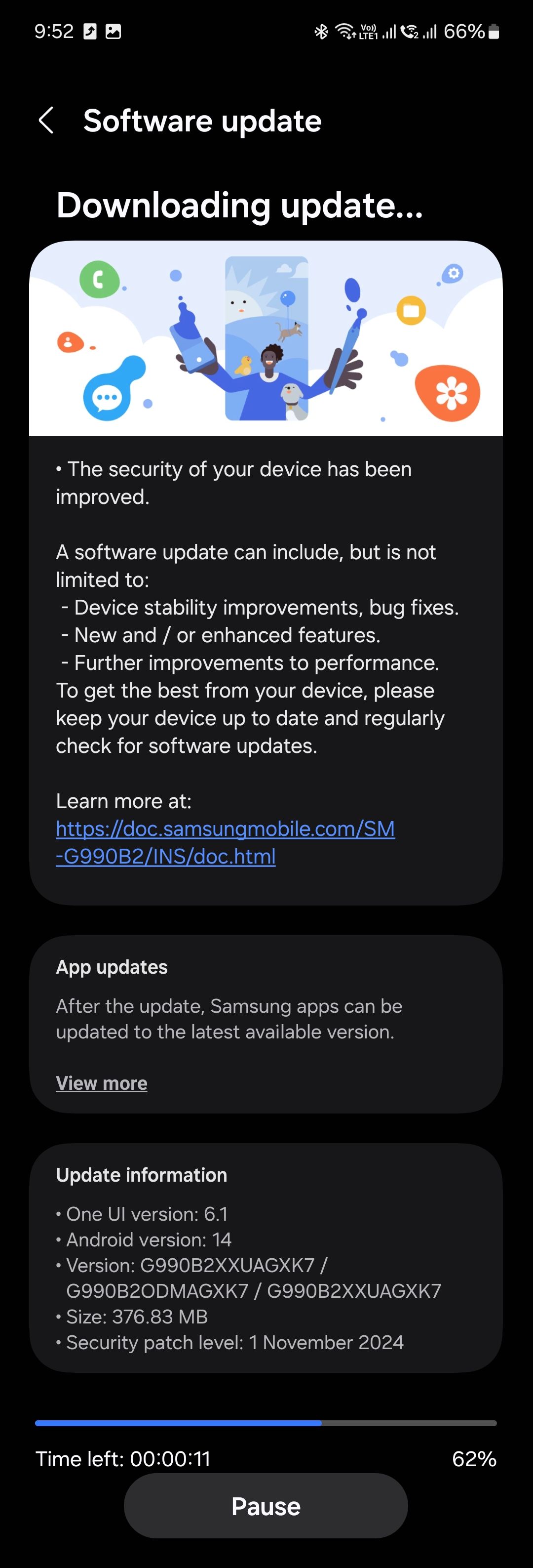Security patch - Samsung Members