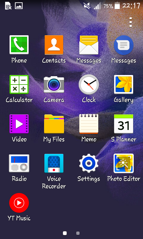 Samsung Touchwiz Home Icons 😅 _ Android 4.4.4 - Samsung Members