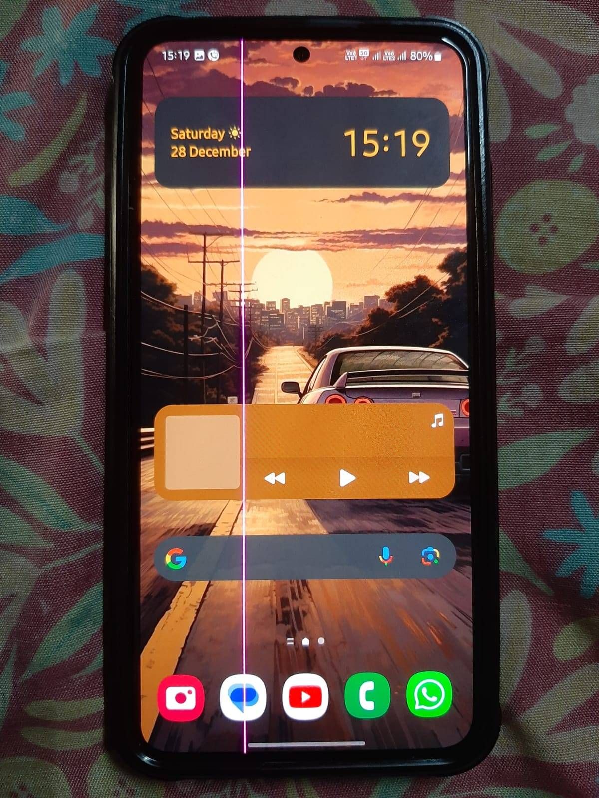 Green/Pink line on Galaxy S23 after December updat... - Samsung Members