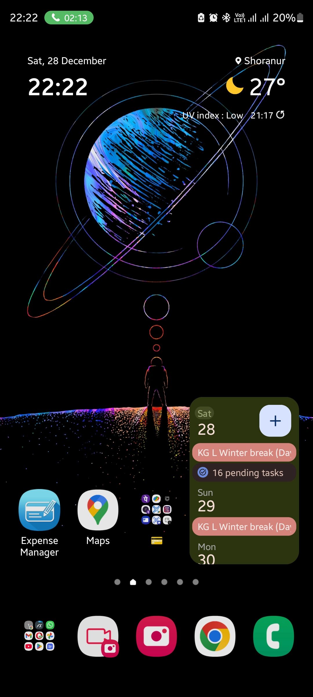 Amoled lock/home screen setup - Samsung Members