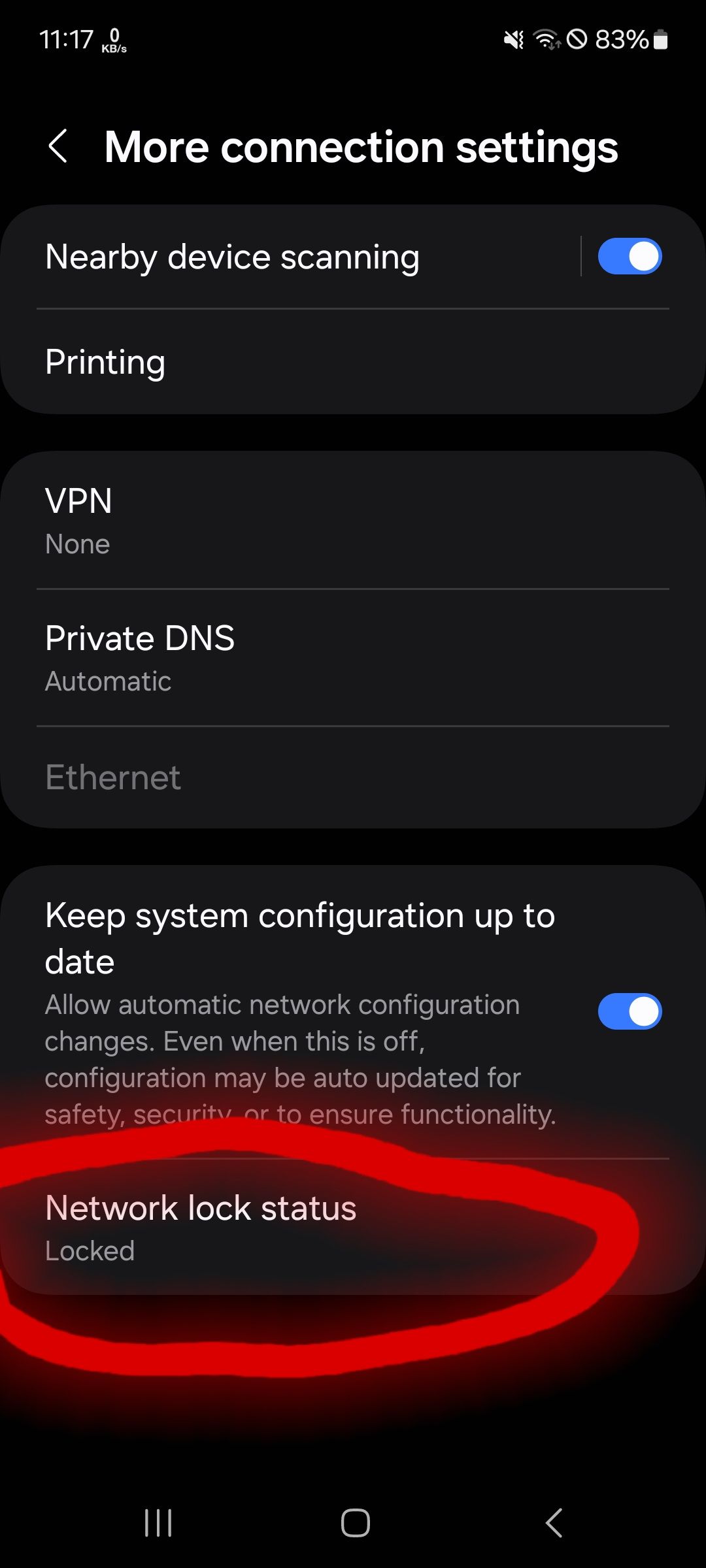 NETWORK LOCKED - Samsung Members