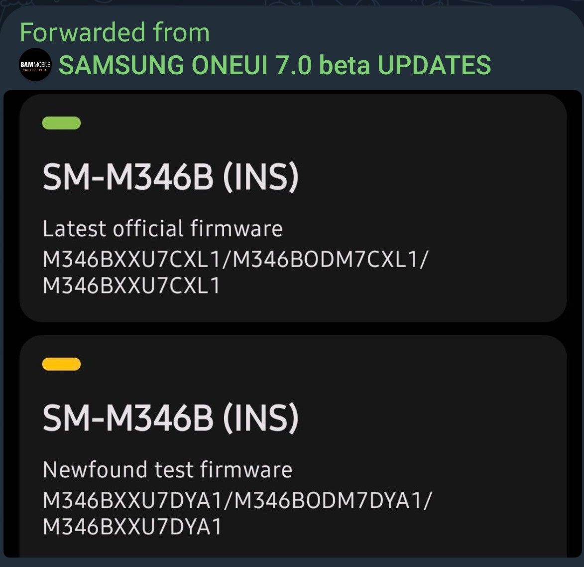 Galaxy M34 | First One UI 7 internal test build sp... - Samsung Members