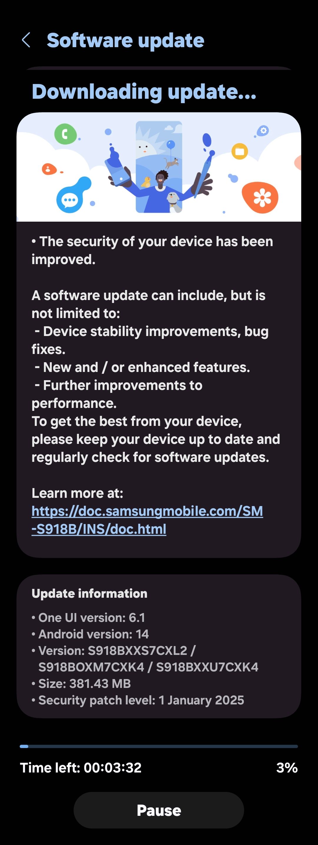 S23 ultra january 2025 security patch - Samsung Members