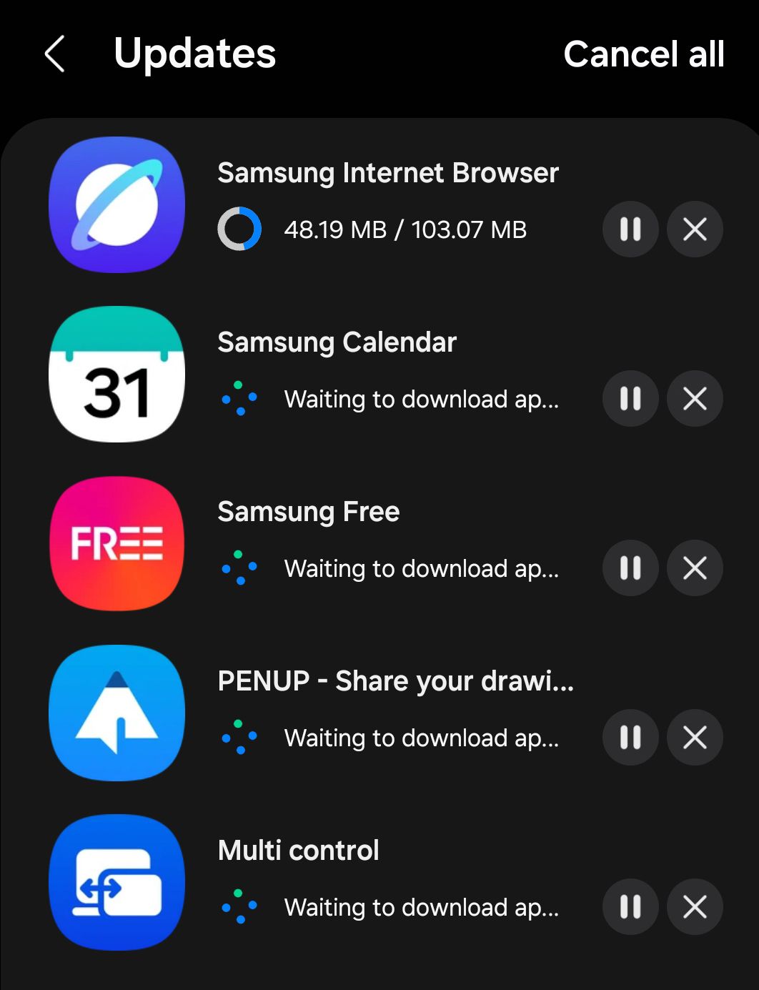 Galaxy store apps updates (S24 One UI7) - Samsung Members