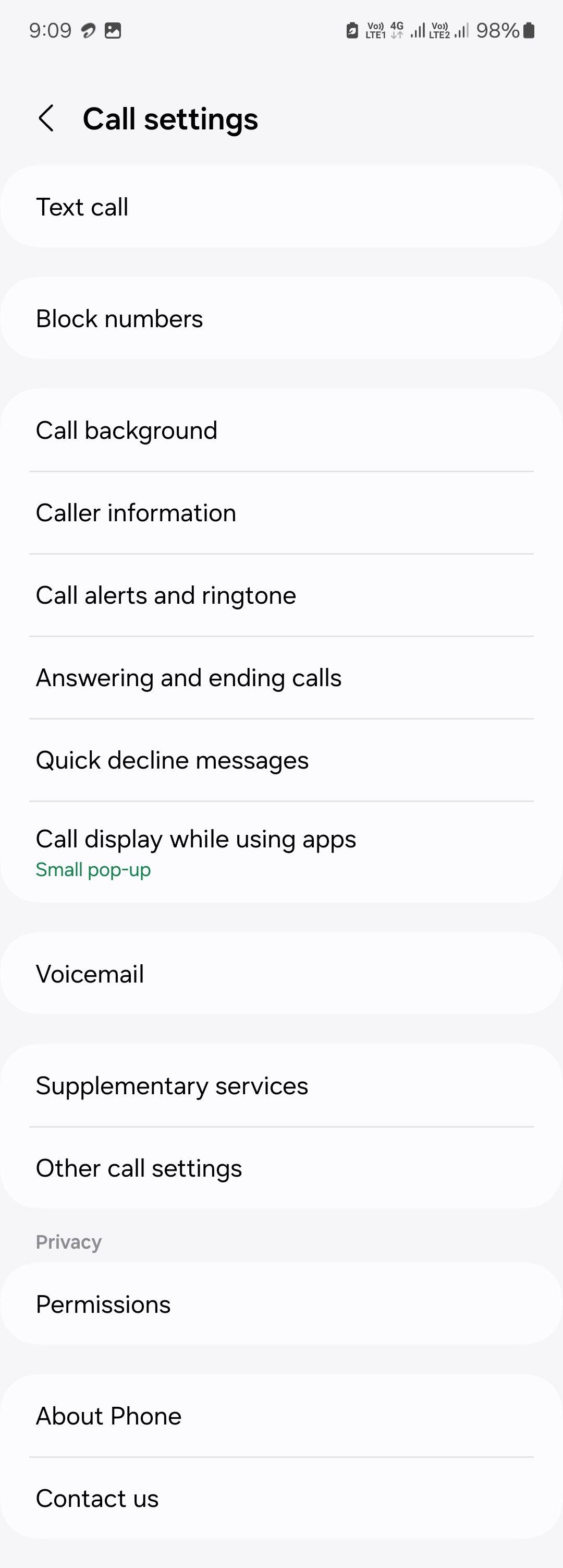 Call Record Option - Samsung Members