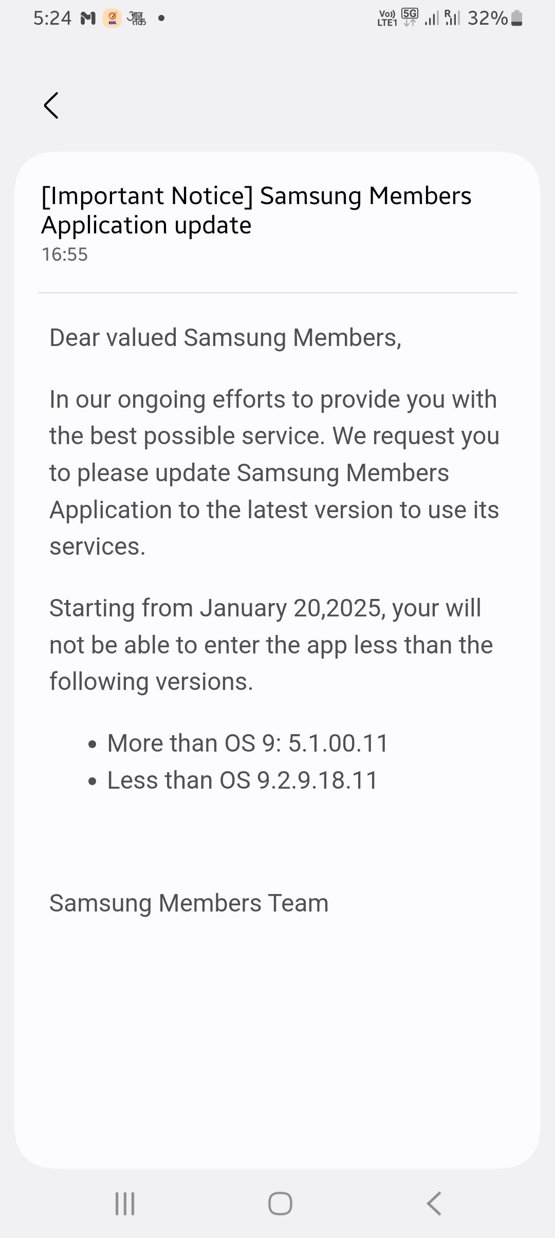 Attention please. Read this Very Important Notice ... - Samsung Members